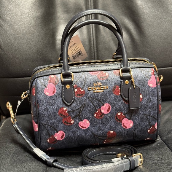 Coach | Bags | Nwt Coach Rowan Satchel Bag In Signature Canvas With ...